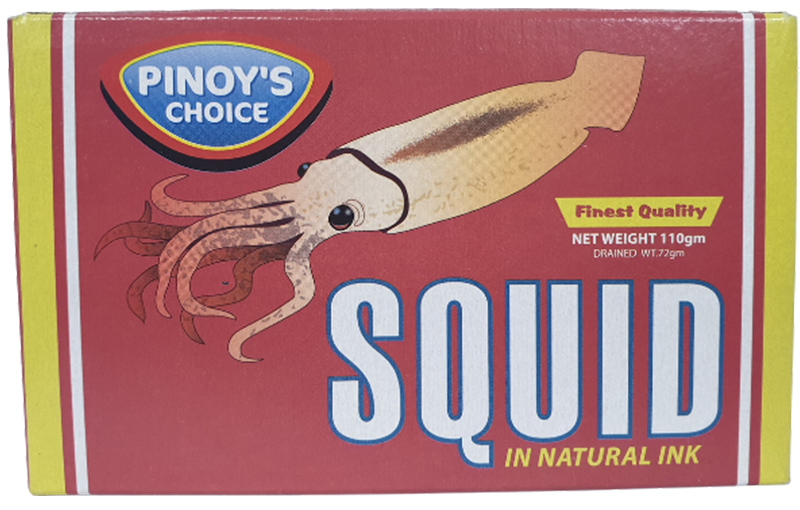 P.C. Squid In Natural Ink 110g - Bahay Kubo