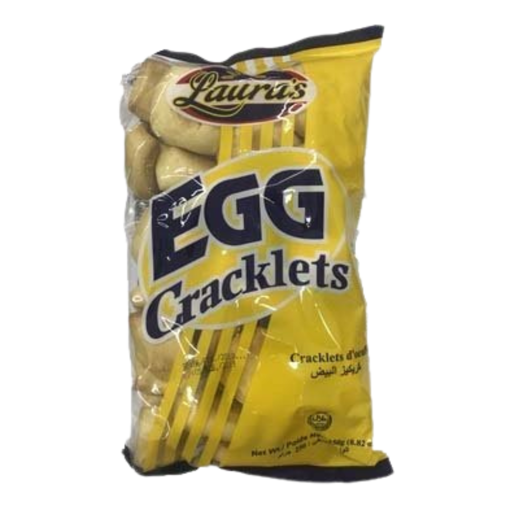 Laura's Egg Cracklets 250g - Bahay Kubo