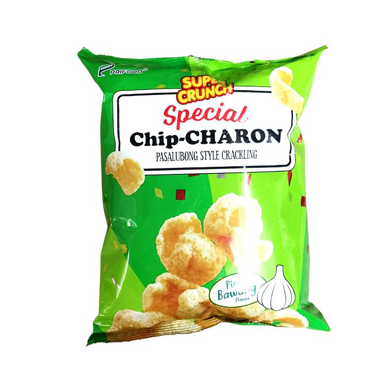 Super Crunch Chip-Charon Lechon Kawali 90g - Bahay Kubo
